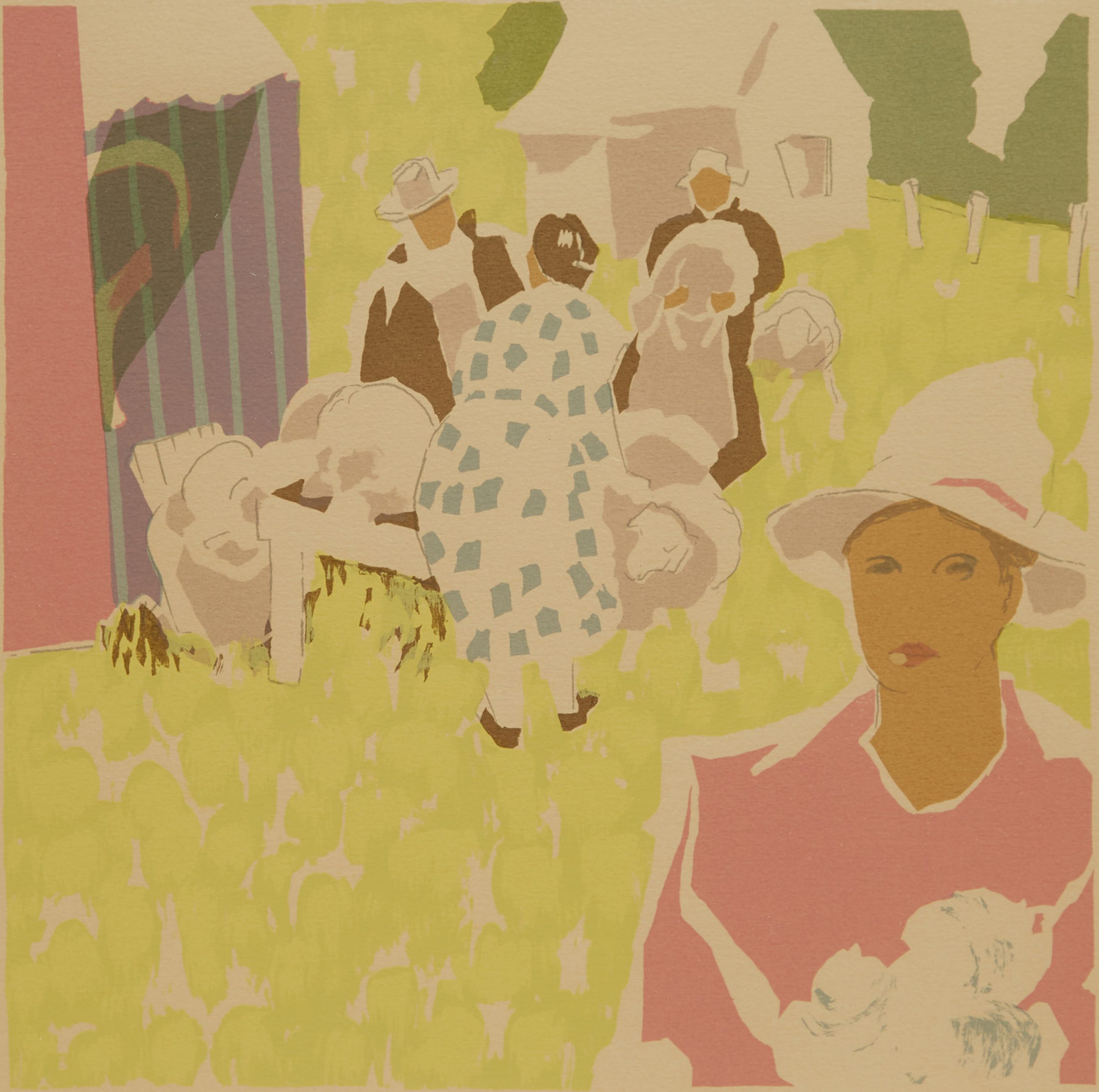 André Biéler | La Laine des Moutons, 1979 | Canadian Fine Art Online