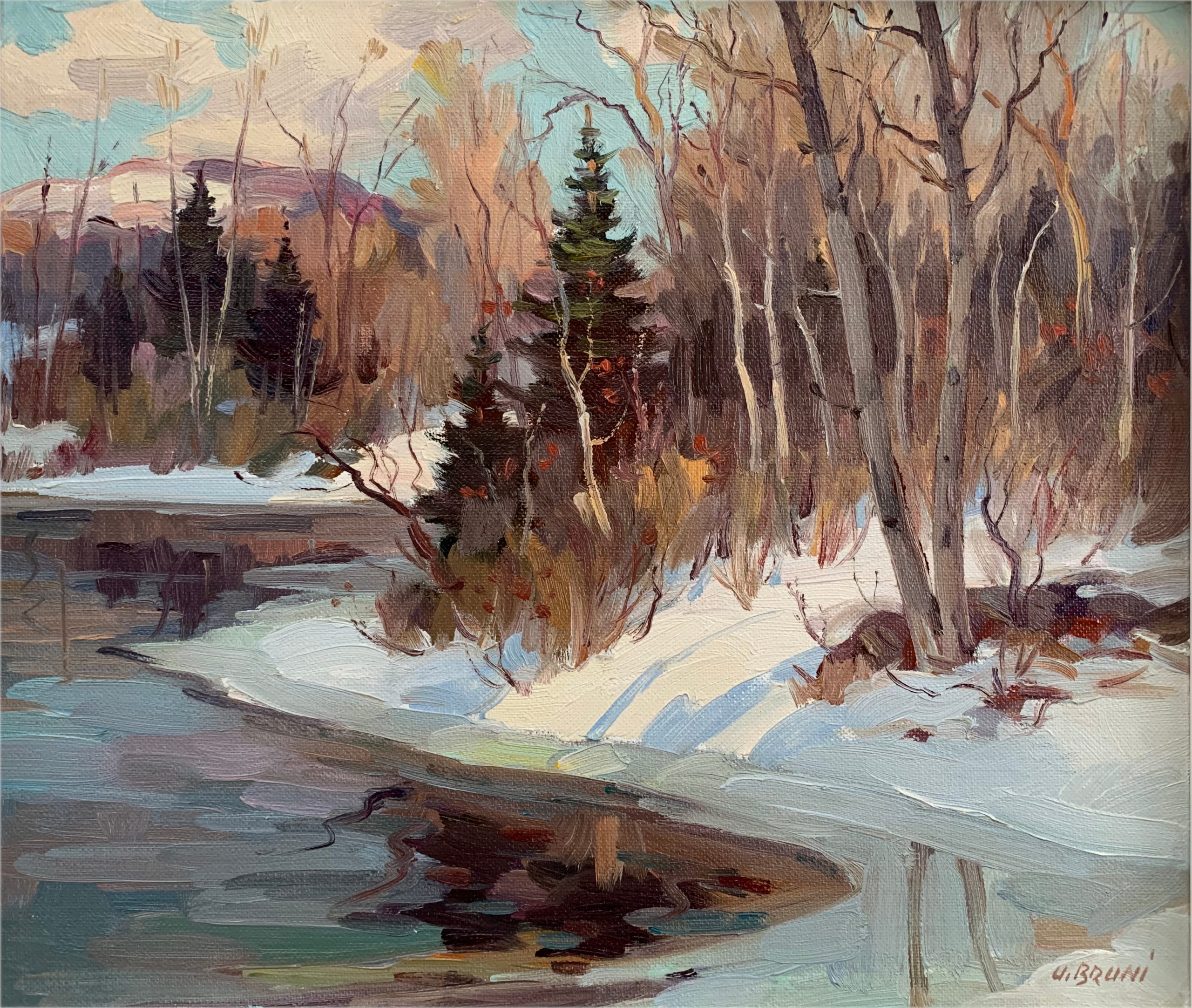 Umberto Bruni | Effet de lumière | Canadian Fine Art Online