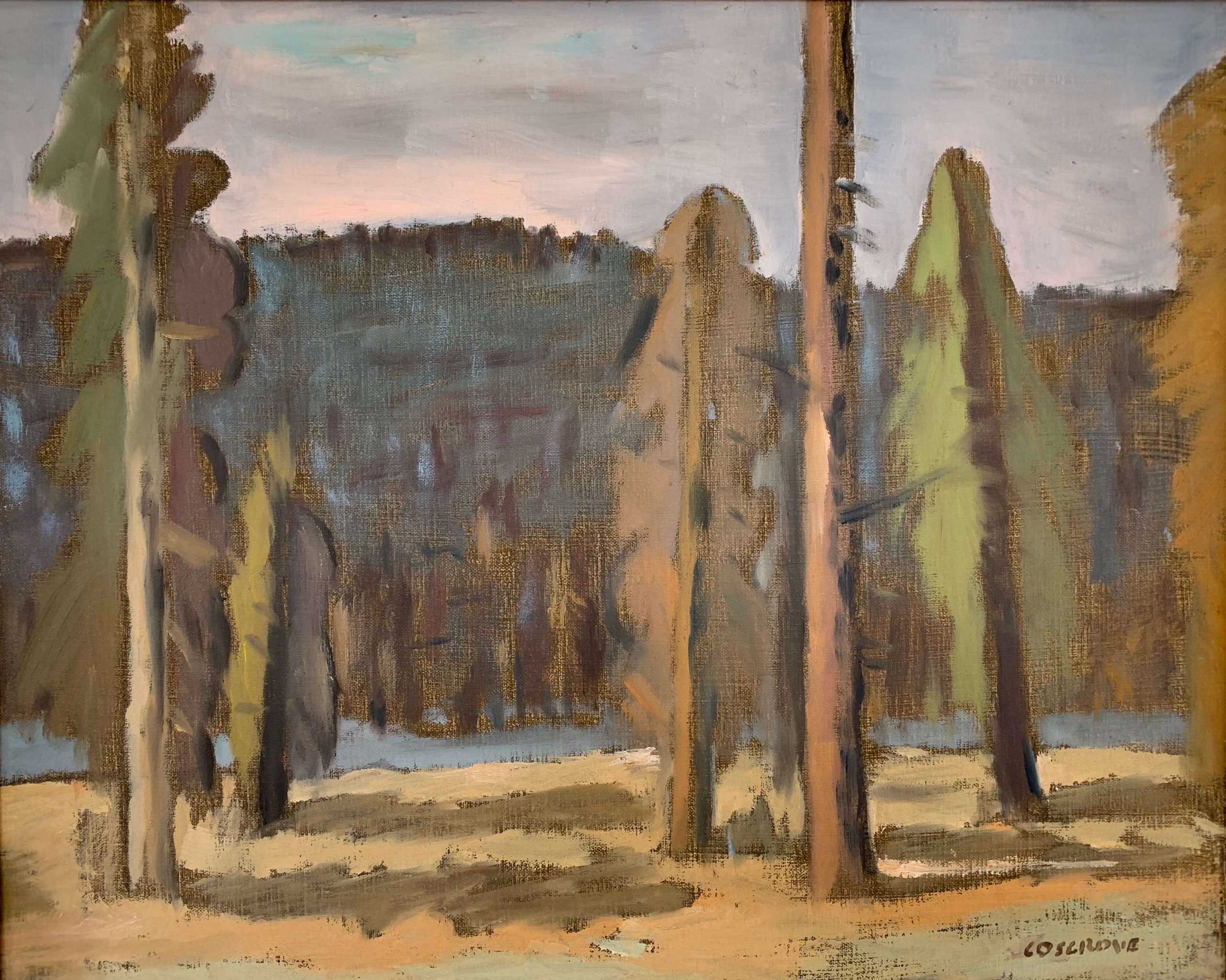 Stanley Cosgrove | Untitled (Autumn Forest) | Canadian Fine Art Online