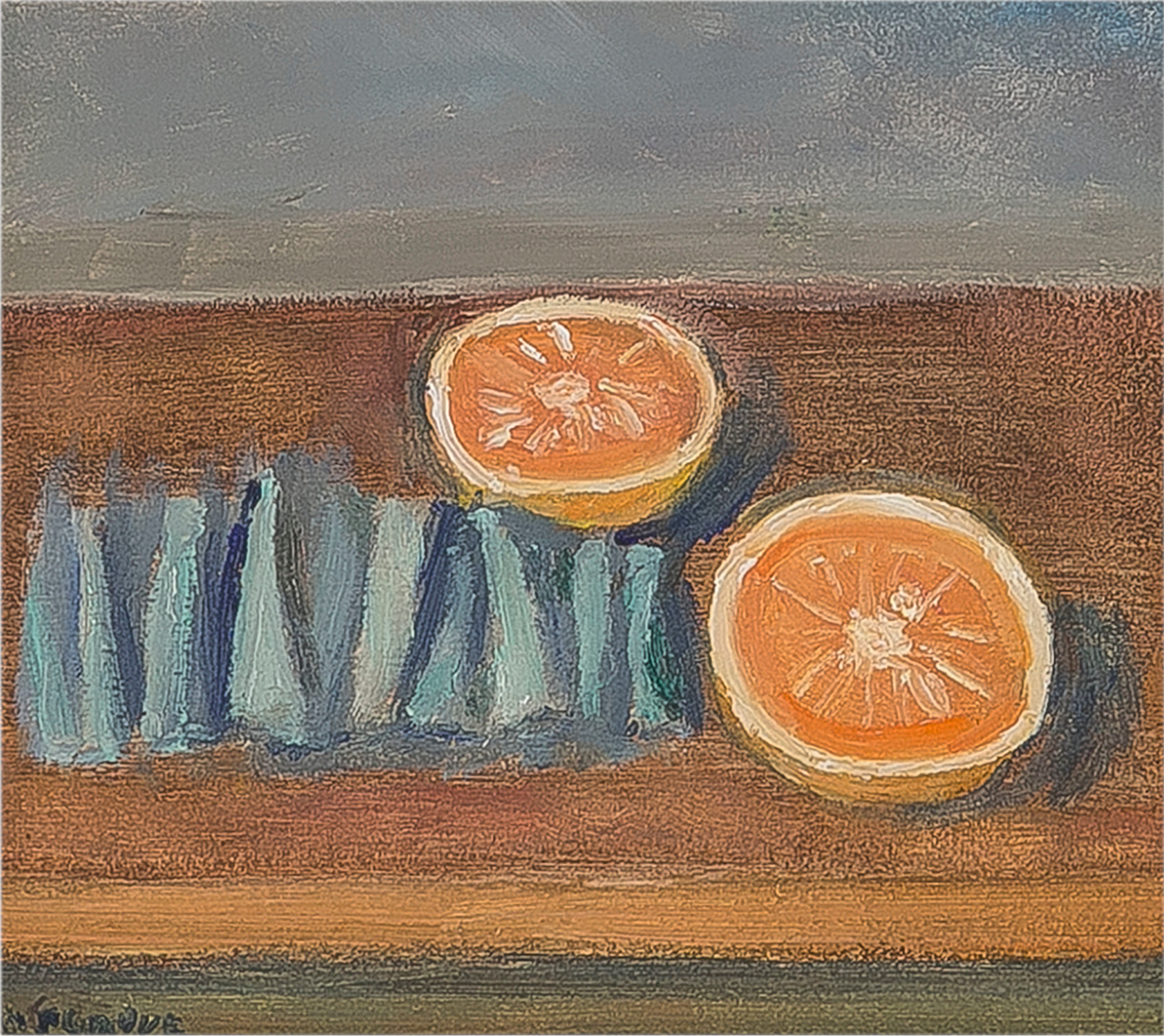 Stanley Cosgrove | Nature-morte aux oranges | Canadian Fine Art Online