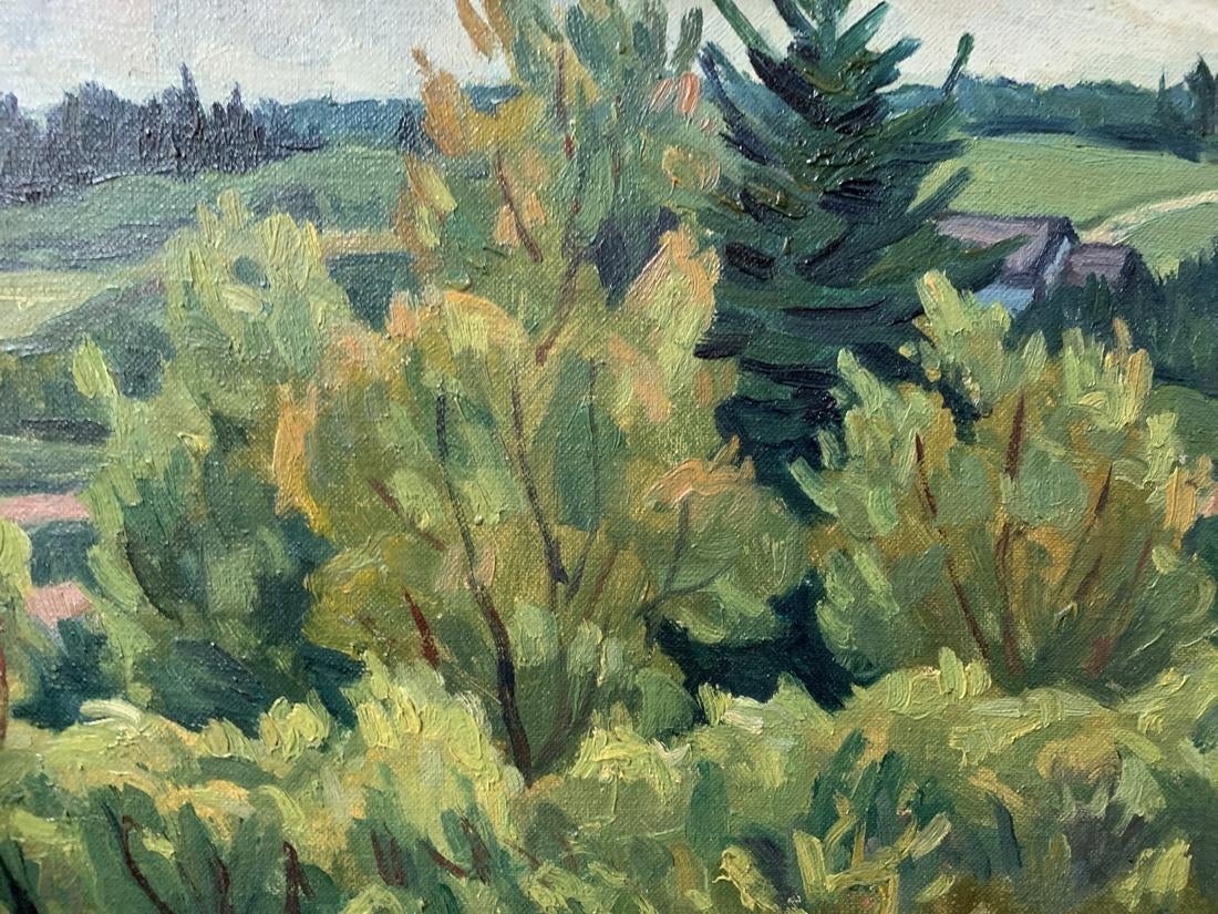 Jack Beder | Bushes and spruce | Canadian Fine Art Online