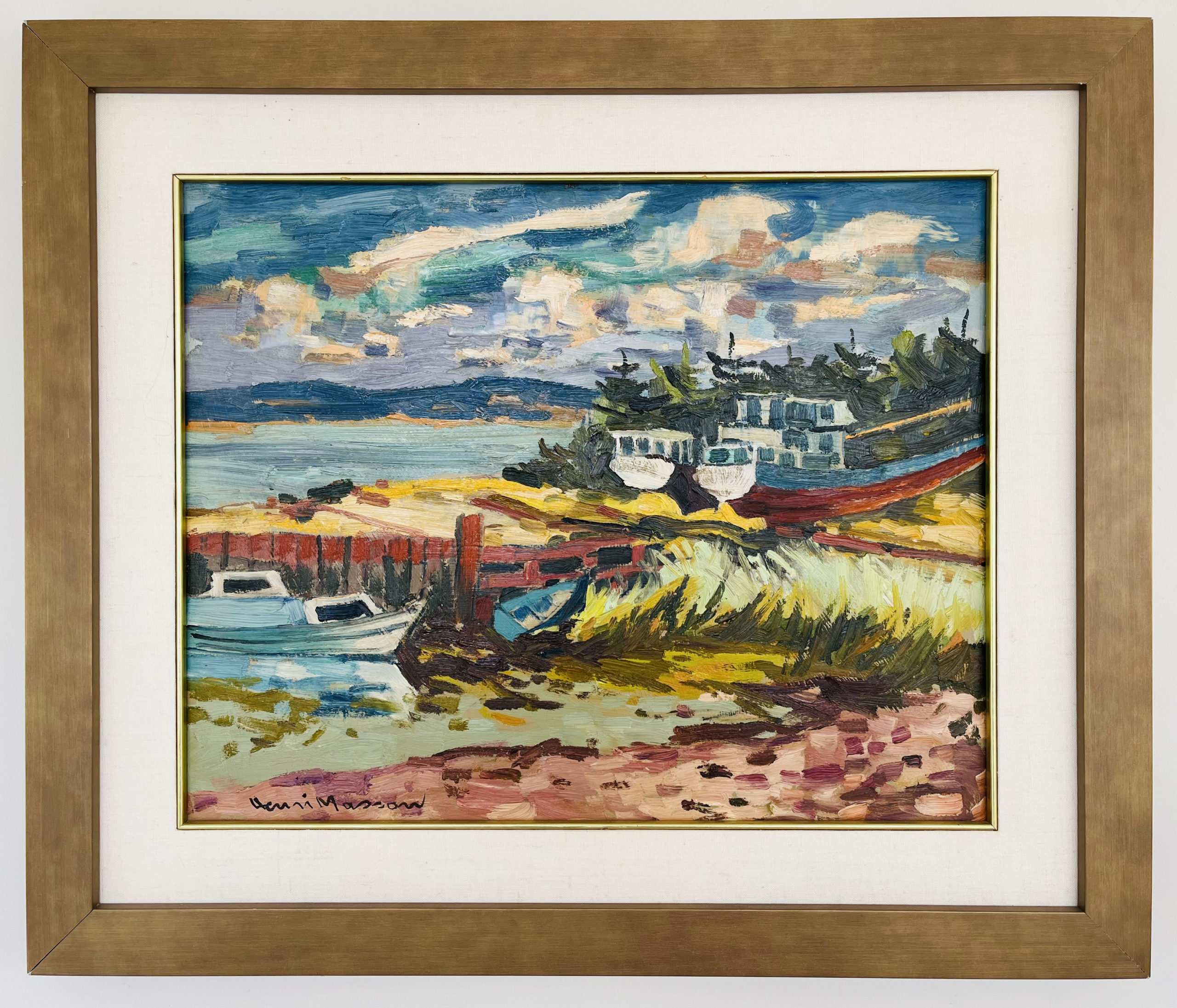 Henri Masson | Saint-Joseph-de-la-Rive | Canadian Fine Art Online