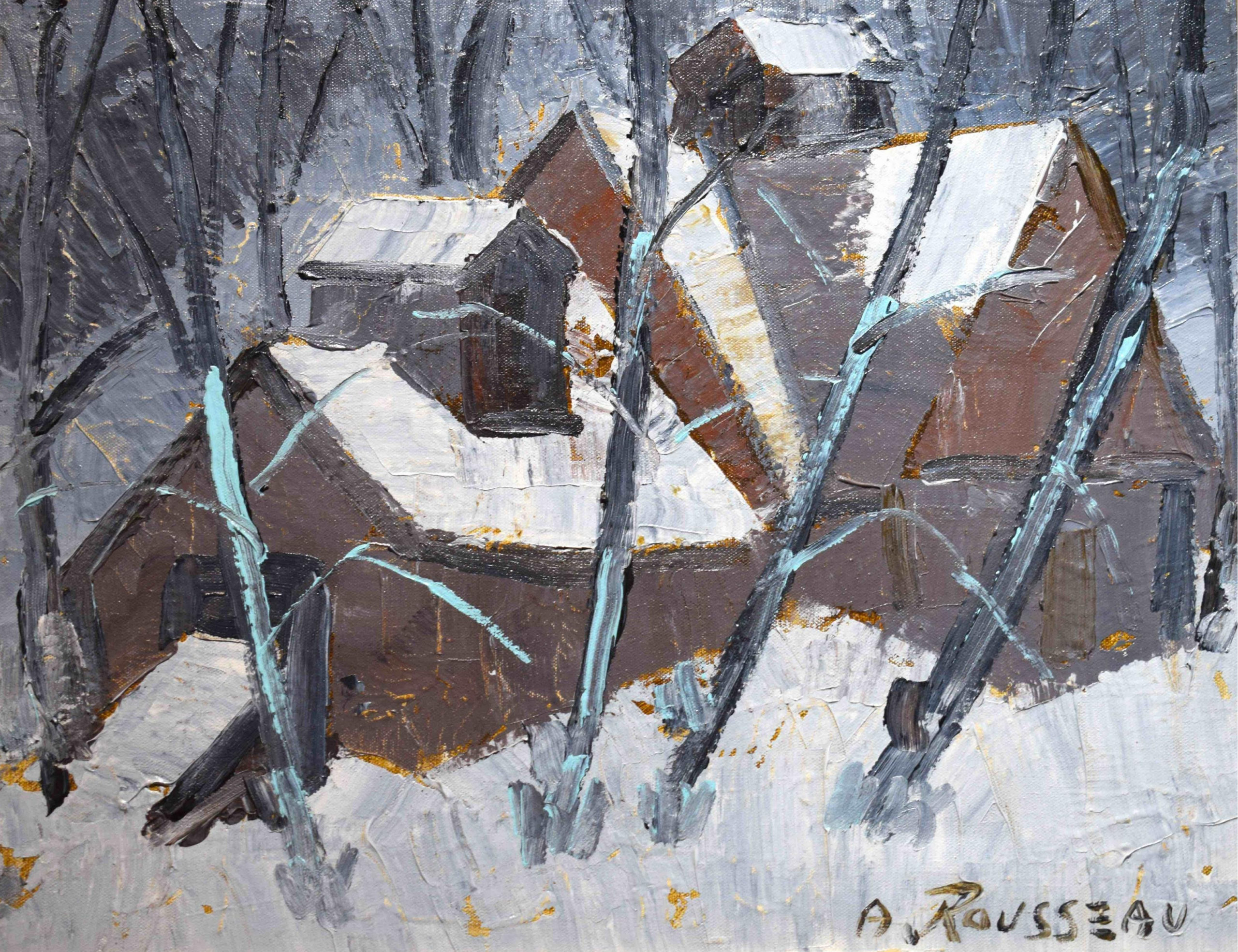 Albert Rousseau | Cabane à Sucre | Canadian Fine Art Online