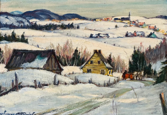 Thomas Hilton Garside | Les Éboulements | Canadian Fine Art Online
