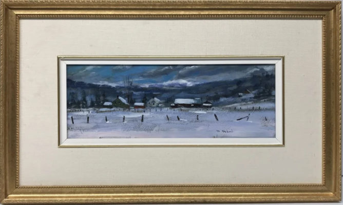 Pierre Bedard | Quand L'Hiver Arrete le Temp | Canadian Fine Art Online