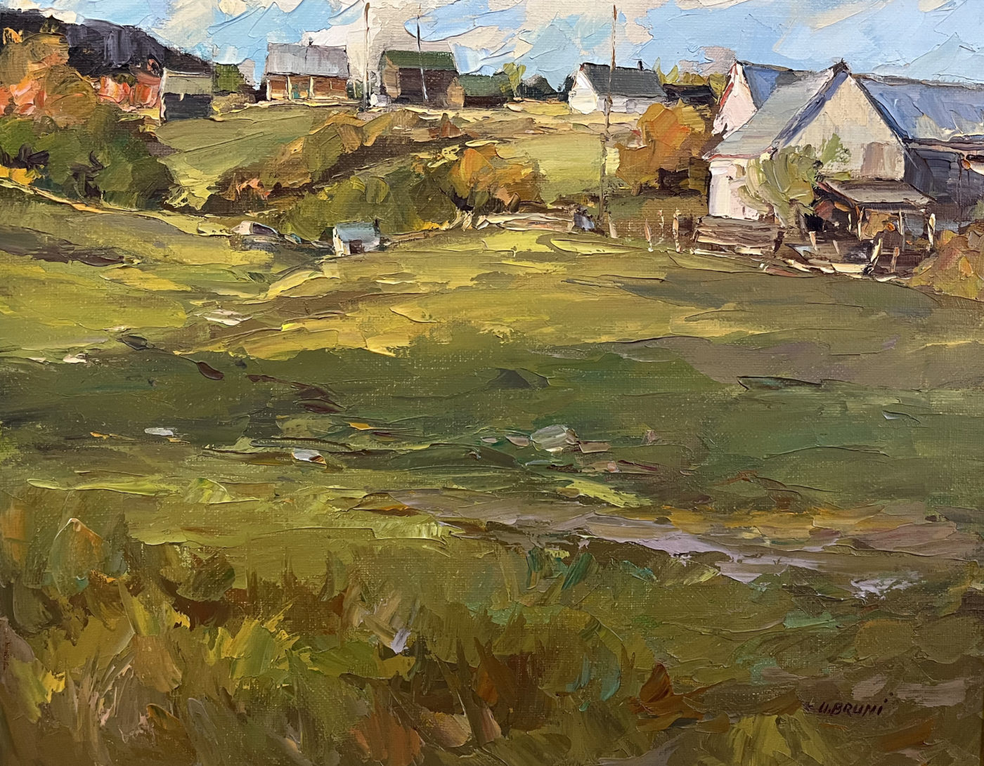 Umberto Bruni | Éboulements Charlevoix | Canadian Fine Art Online