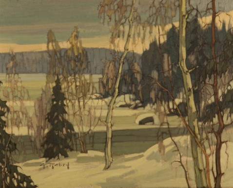 Gaston Rebry | Winter Splendor | Canadian Fine Art Online