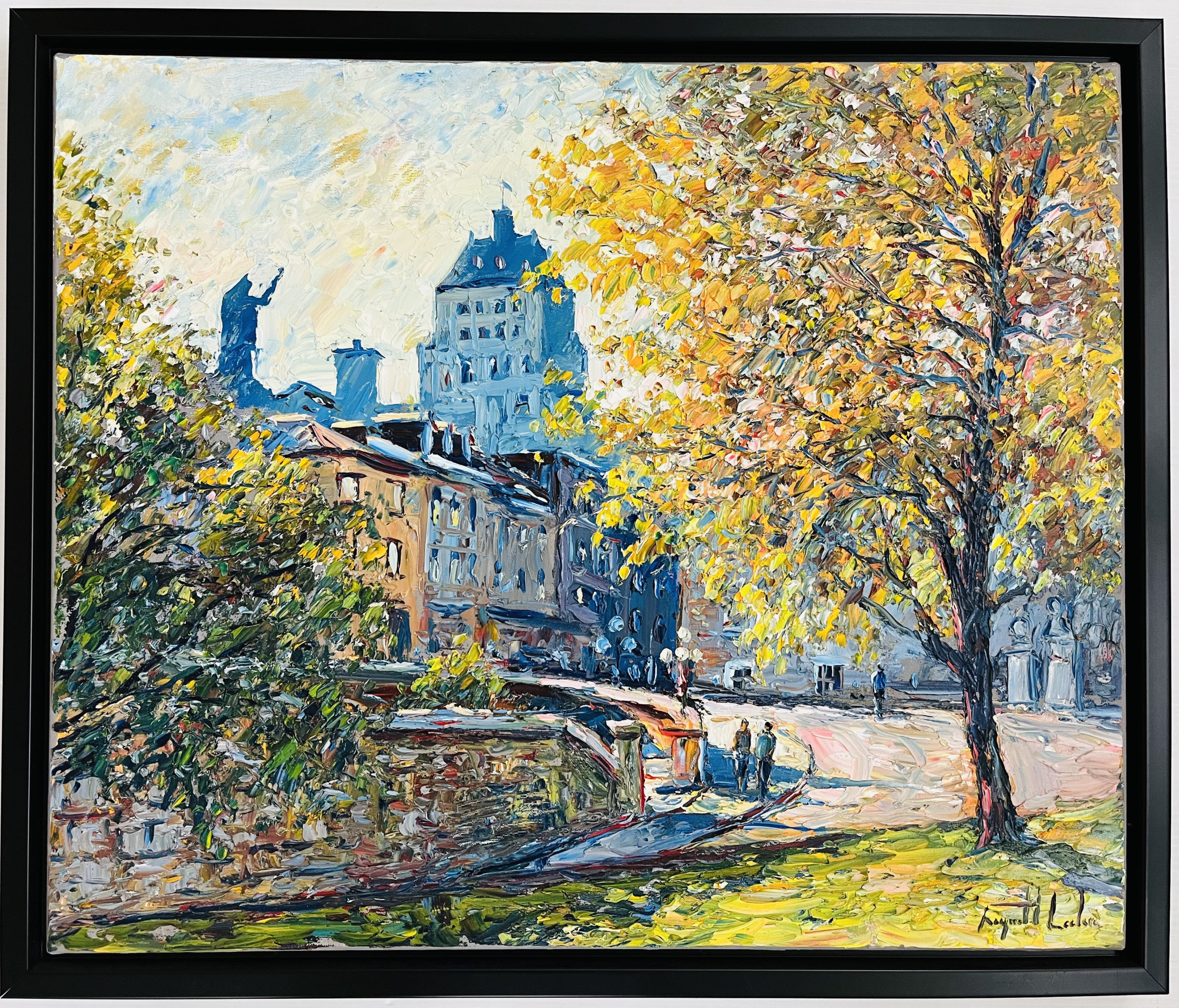 Raynald Leclerc | Vu du Parc Montmorency | Canadian Fine Art Online