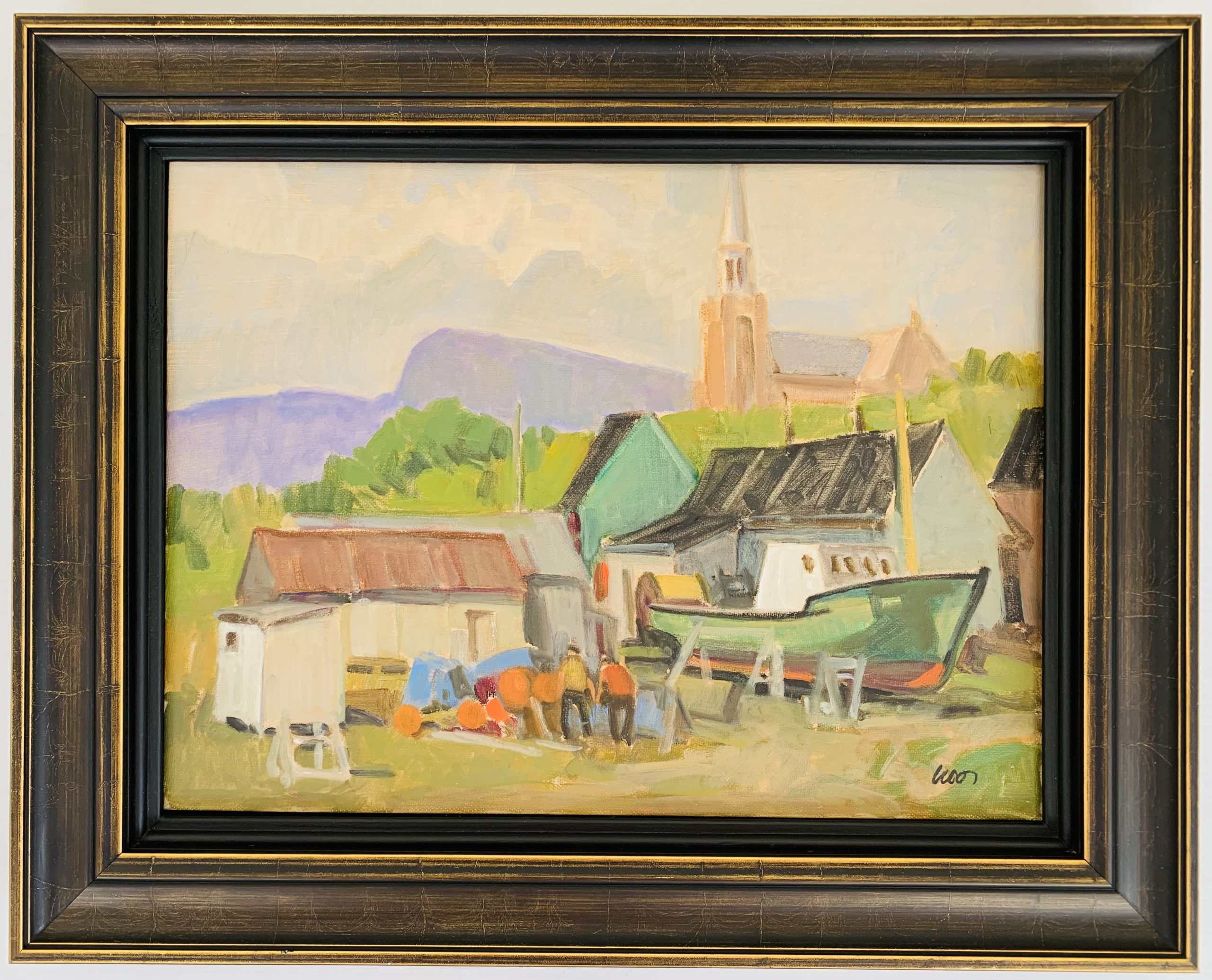 Paul (Tex) Lecor | Cap Chat | Canadian Fine Art Online