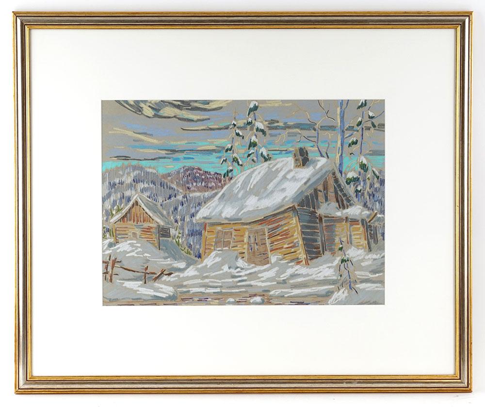 Vladimir Horik | Cabane a Trappeur | Canadian Fine Art Online
