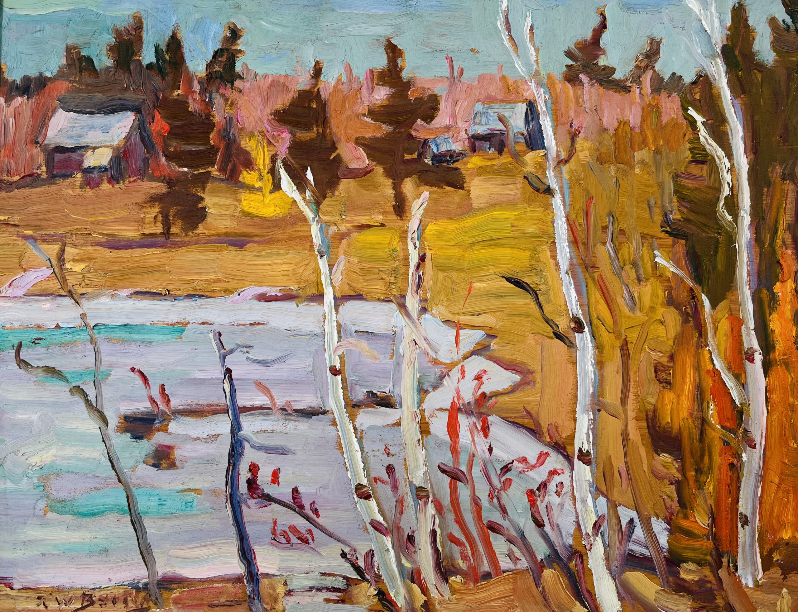 Ralph Burton | Untitled (Fall) | Canadian Fine Art Online