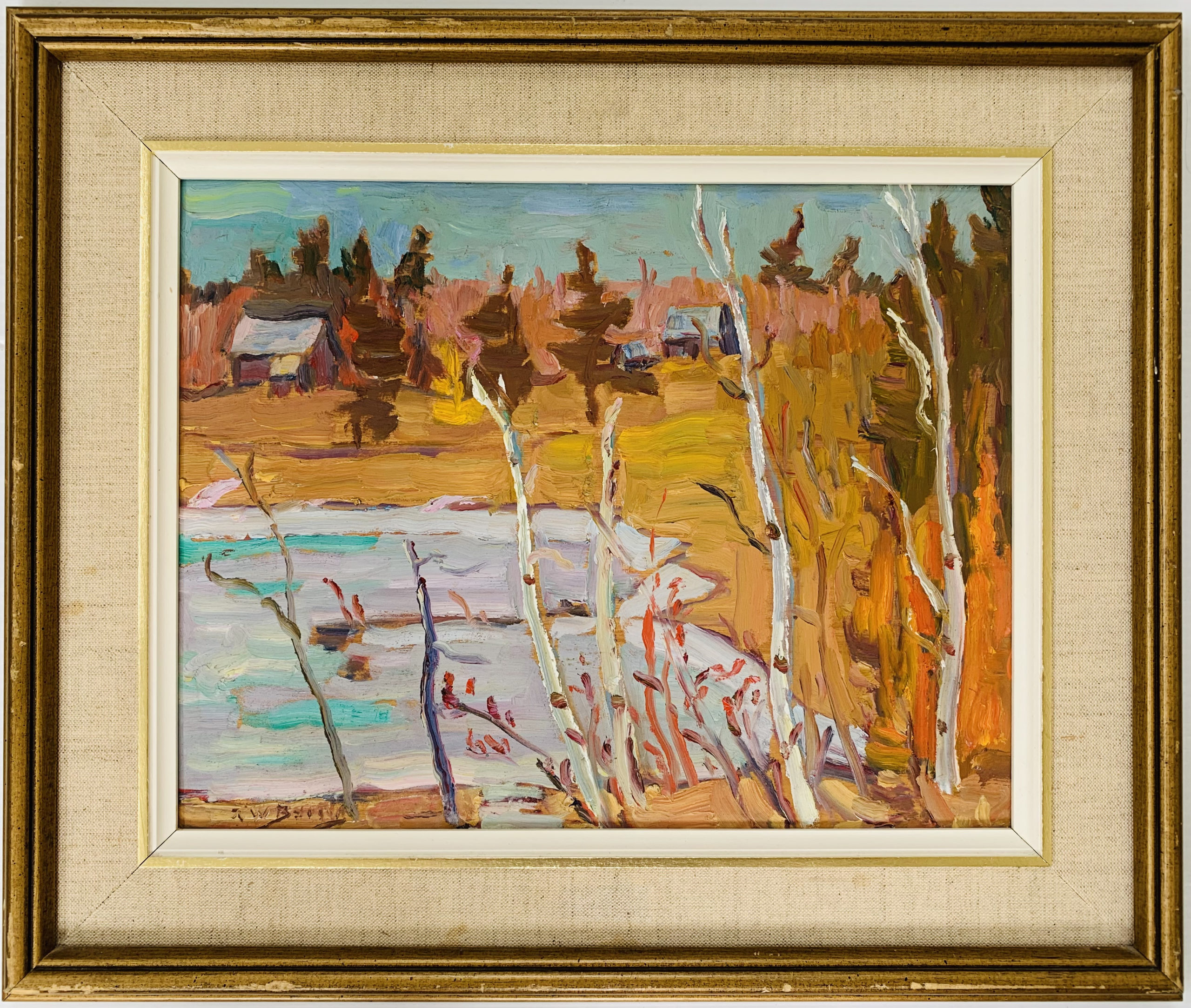 Ralph Burton | Untitled (Fall) | Canadian Fine Art Online