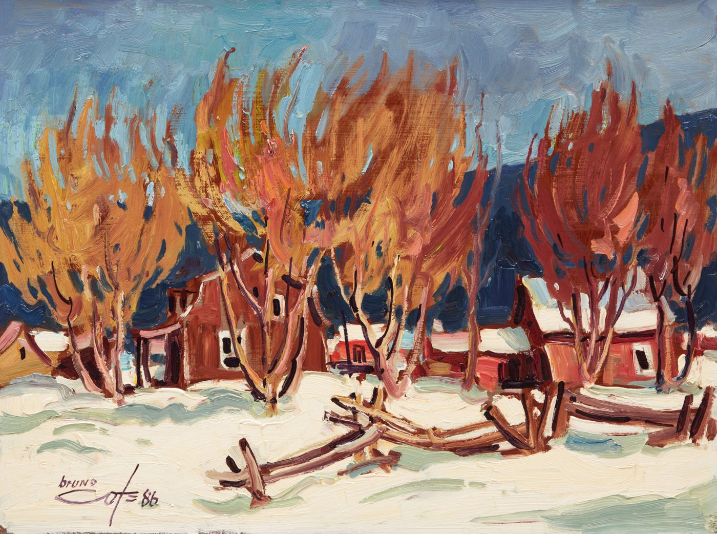 Bruno Côté | Cap aux oies | Canadian Fine Art Online