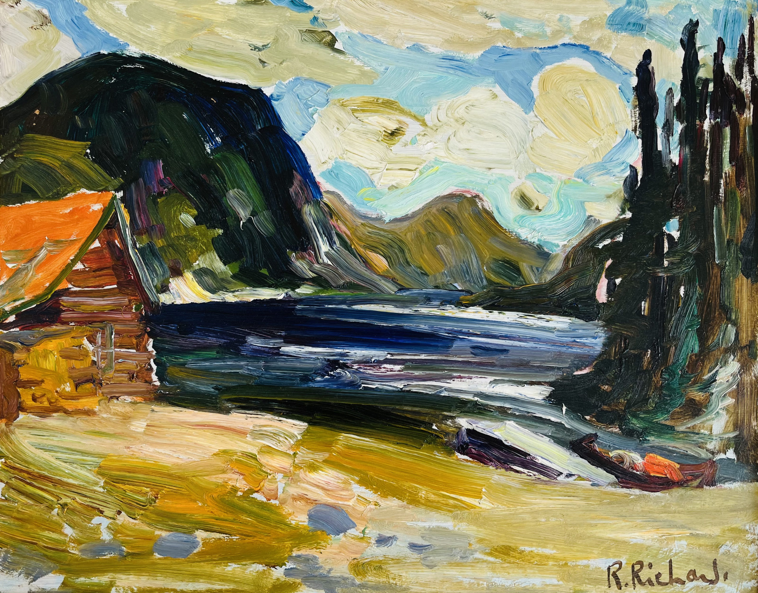 René Richard | Lac Porc-Épic | Canadian Fine Art Online
