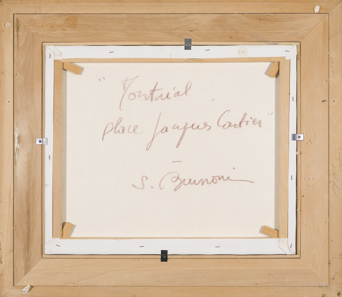 Serge Brunoni | Montréal, Place Jacques-Cartier | Canadian Fine Art Online